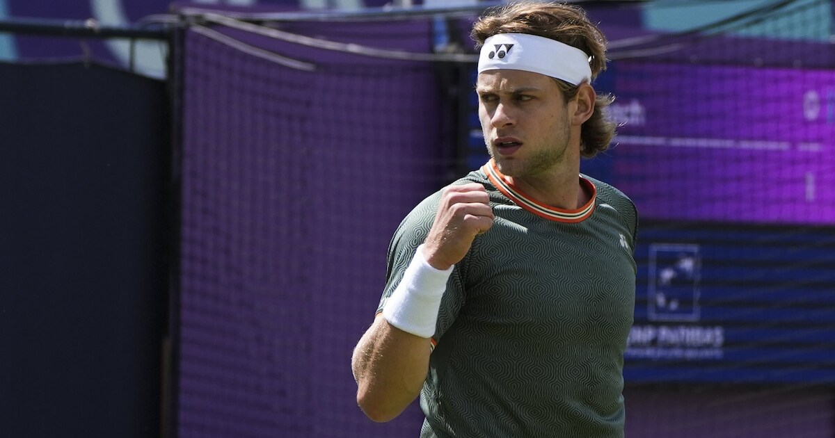 Wimbledon: Bergs et Goffin se rapprochent du tableau final | Tennis ...