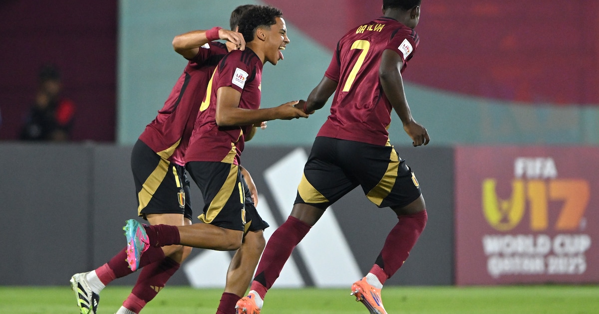 Un tableau très corsé pour les Diablotins au Mondial U17 | 7sur7.be