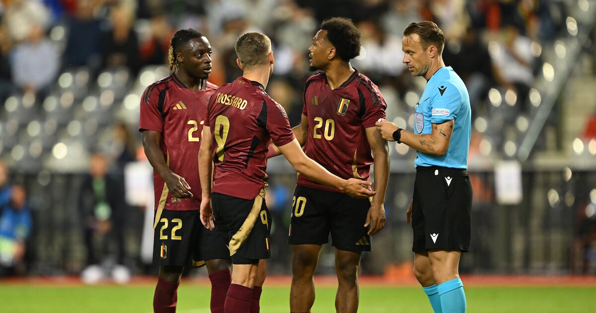 Trois Diables se chamaillent pour un penalty, Tedesco tempère: “Ça fait ...