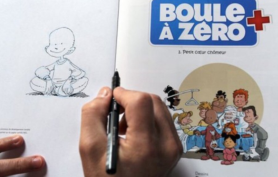 Boule à Zéro, la BD dédramatise l'hospitalisation des jeunes | Foto ...