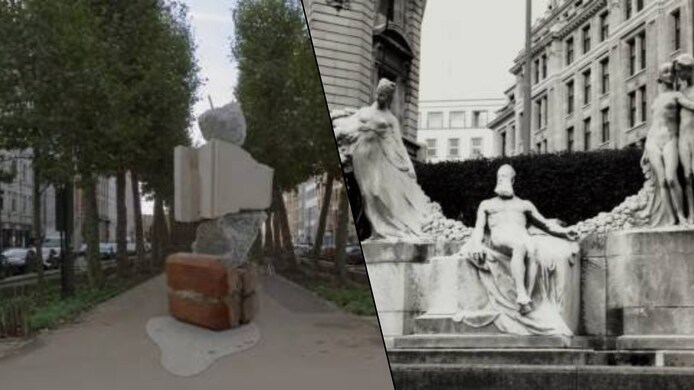 La sculpture La Maturité sera remplacée par une oeuvre “féministe” constituée... de débris de ...