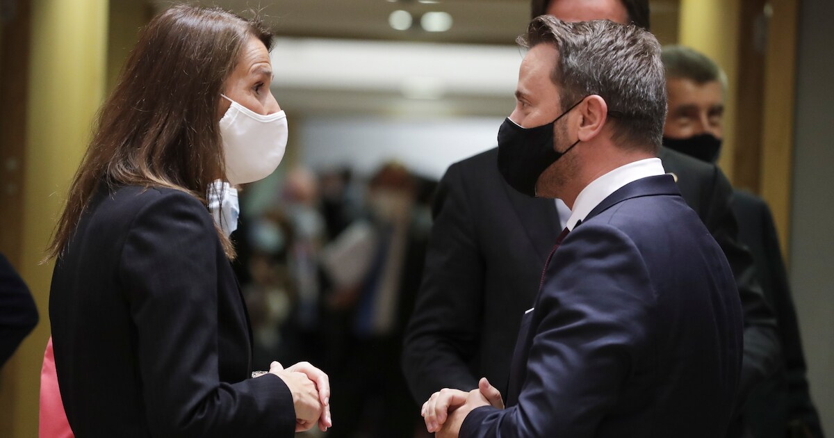 “Rassuré” sur le code orange, le Premier ministre luxembourgeois mange ...