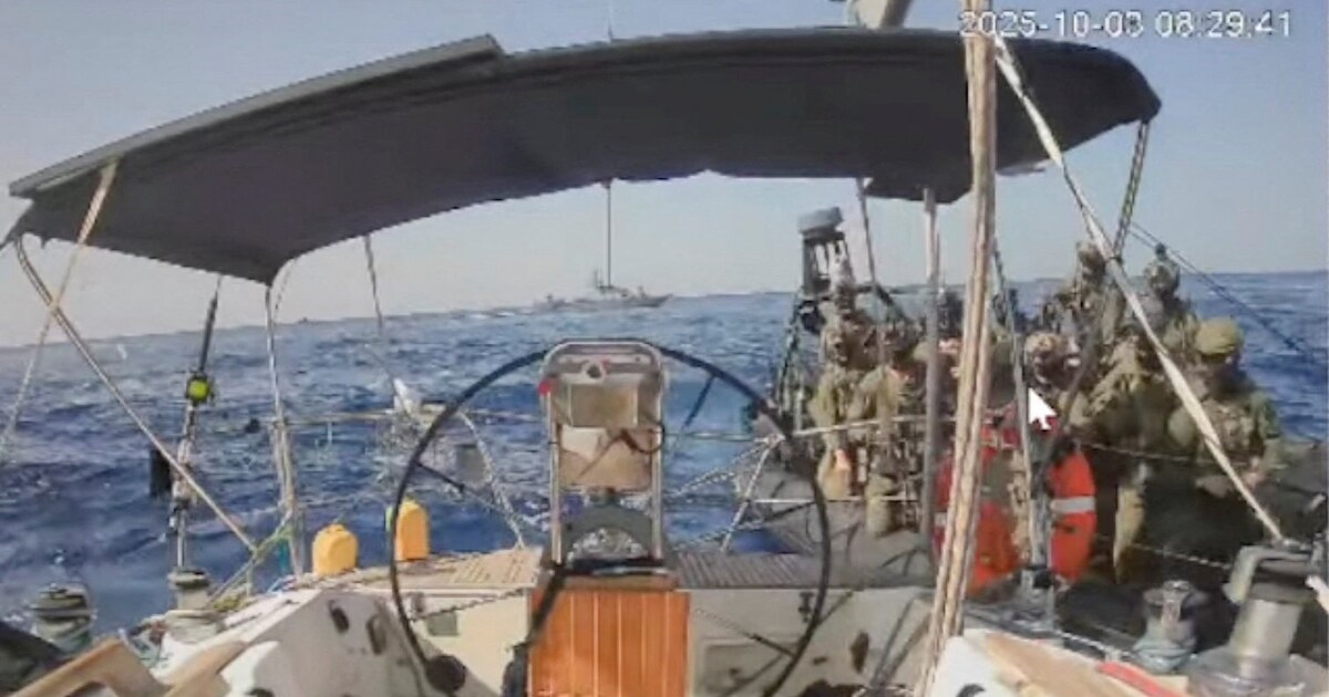 Le dernier bateau de la flottille pour Gaza “intercepté” | 7sur7.be