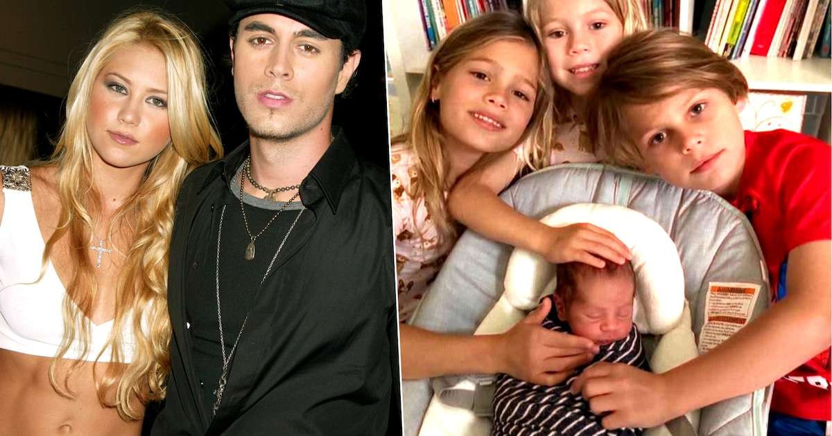 “Magnifiques”: Enrique Iglesias et Anna Kournikova dévoilent un rare ...