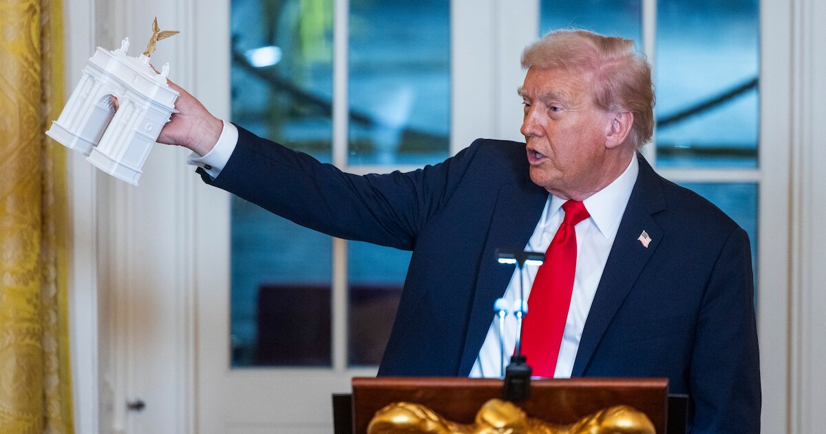 La construction de l’Arc de Trump débutera dans les deux prochains mois ...