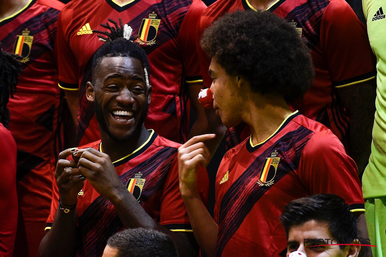 La nouvelle photo officielle des Diables Rouges n'enchante pas Michy ...