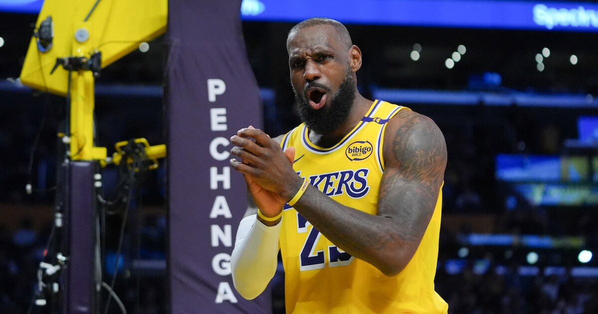 LeBron James devient le premier joueur à dépasser les 50.000 points en NBA | 7sur7.be