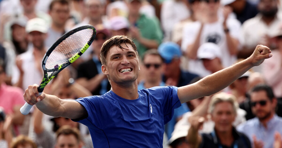 “C’est le plus beau jour de ma vie”: Collignon forge l’exploit contre Ruud au bout d’un thriller ...