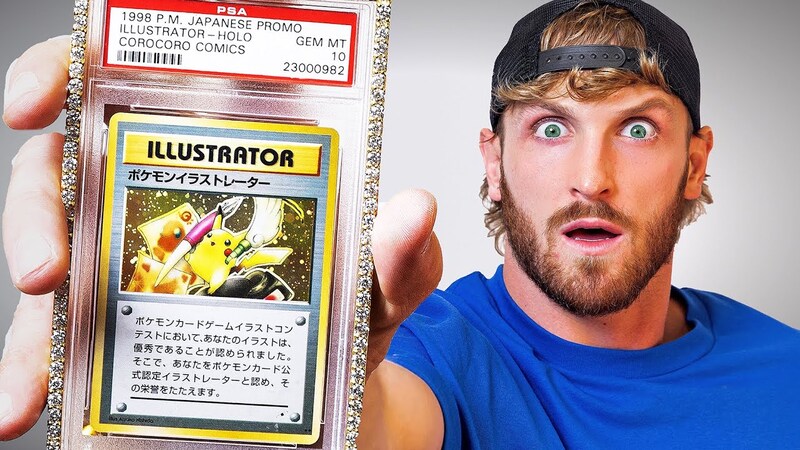 “Du jamais vu”: Logan Paul vend une carte Pokémon... à 16 millions de ...