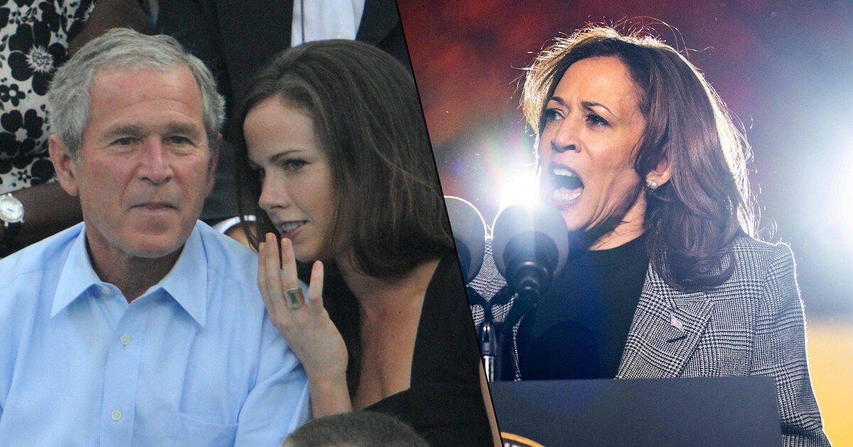 La fille de l’ancien président républicain George W. Bush apporte son ...