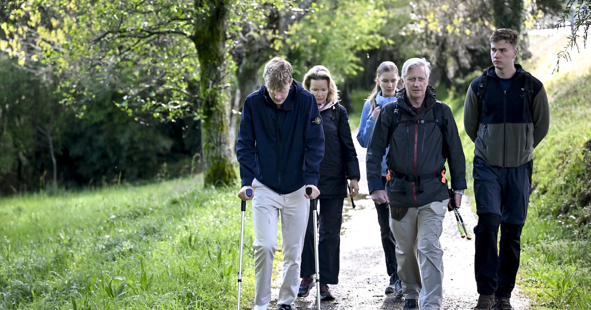 La famille royale sur le chemin de Compostelle, mésaventure pour le ...