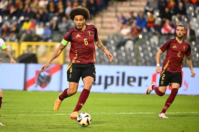 Witsel fête son retour sous le maillot des Diables avec le brassard ...