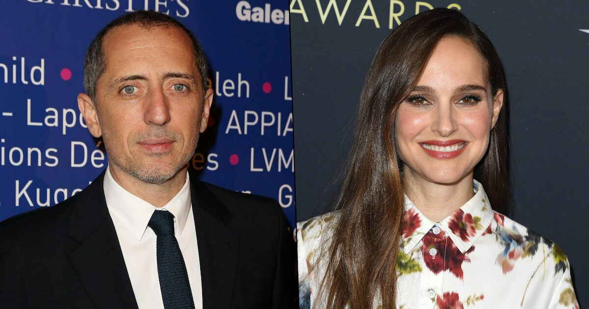 Gad Elmaleh et Natalie Portman aperçus ensemble à la sortie d'un ...