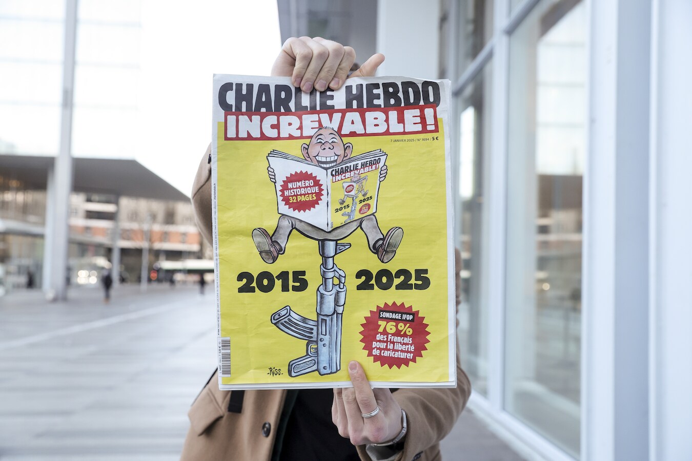 Il y a dix ans, l’attaque contre Charlie Hebdo | Foto | 7sur7.be