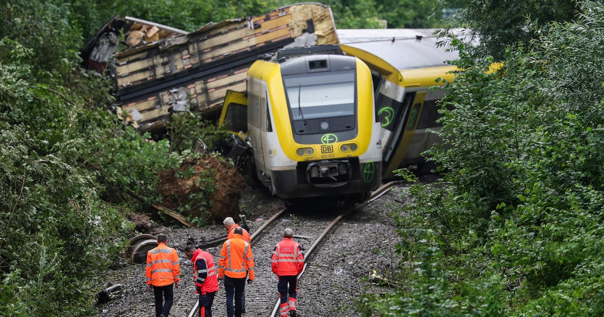 Le déraillement d’un train qui a fait trois morts a été probablement ...