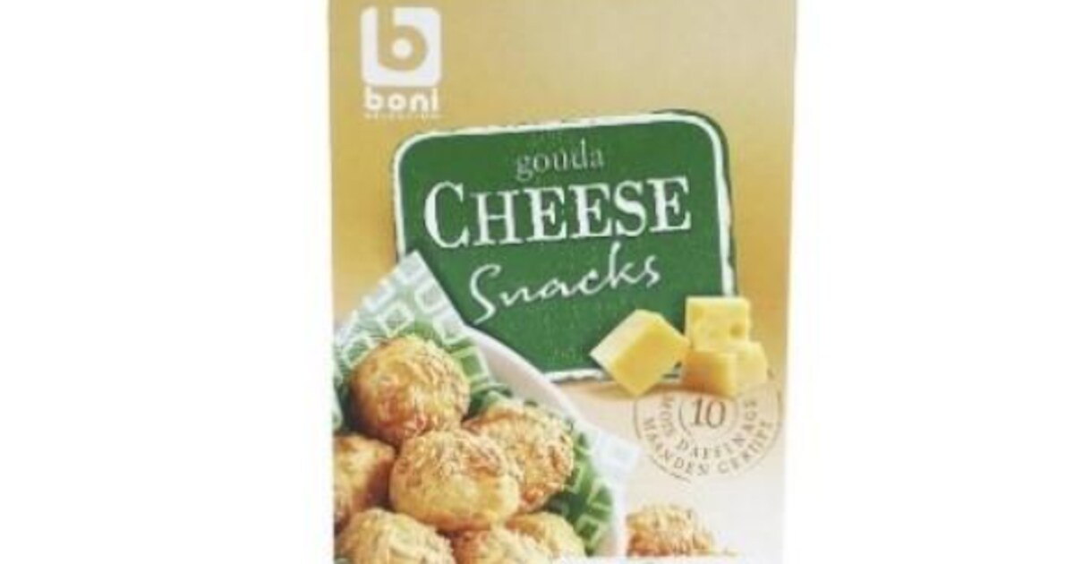 Attention: ces snacks au fromage pourraient contenir des morceaux de ...