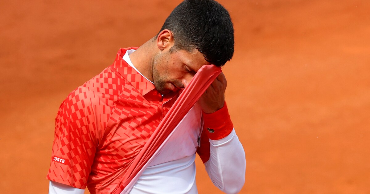 Nouvelle surprise à Rome: Novak Djokovic éliminé par Holger Rune | 7sur7.be
