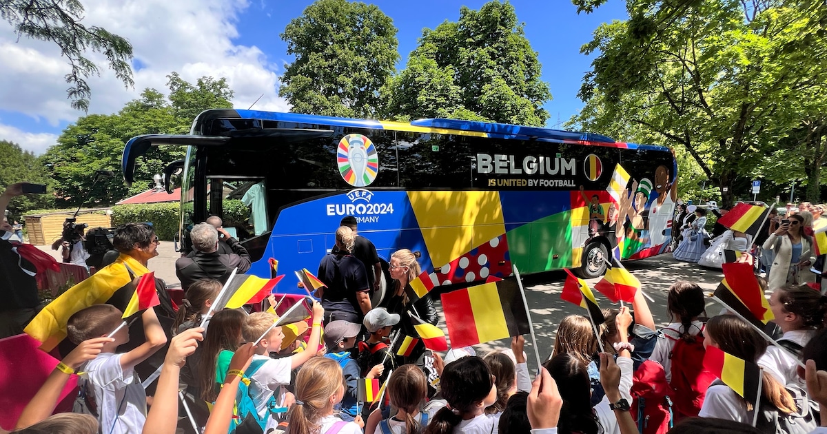Les Diables Rouges ont intégré leur camp de base en Allemagne | 7sur7.be