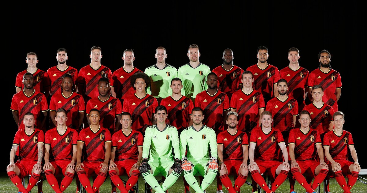 La nouvelle photo officielle des Diables Rouges n'enchante pas Michy ...