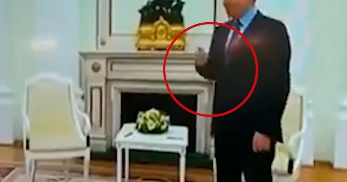Poutine tremble lors d’une réunion avec Lukashenko en février | 7sur7.be