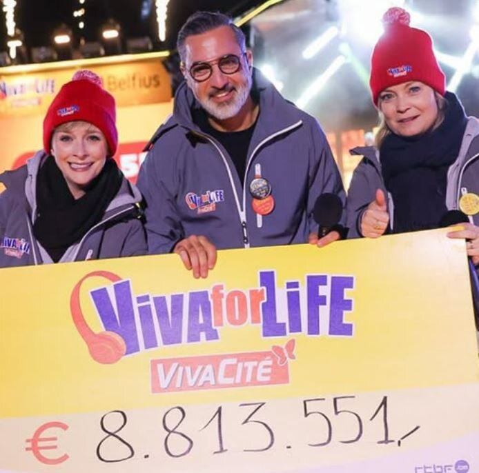 Record battu pour Viva for Life: plus de 8,8 millions d'euros récoltés ...