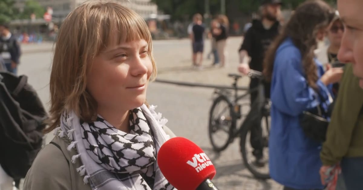 Greta Thunberg s’invite à la manifestation à Bruxelles: “Je suis venue ...