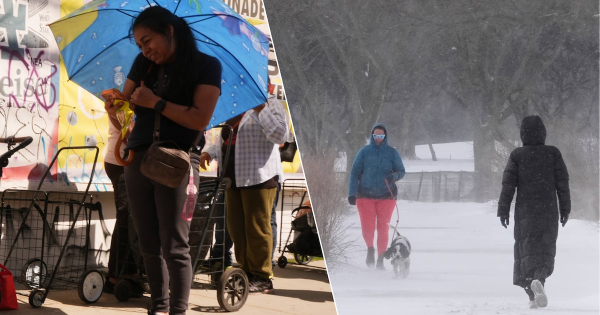 Canicule à l’ouest, tempête de neige au nord: les États-Unis frappés ...