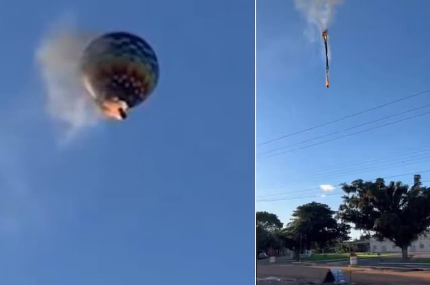 Une montgolfière prend feu et s’écrase au Brésil: au moins huit morts ...