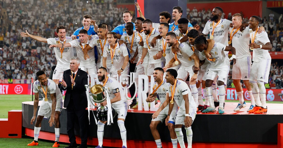 Le Real remporte sa 20e Coupe du Roi, un nouveau trophée pour Thibaut ...