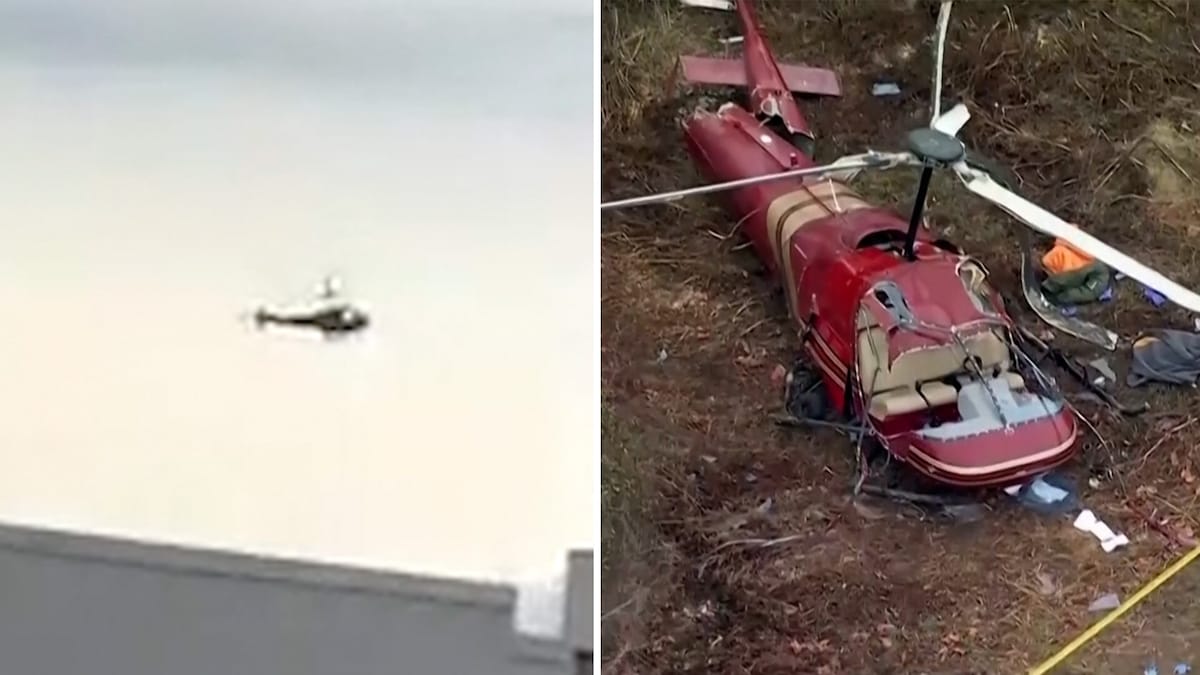 Le crash de deux hélicoptères dans le New Jersey fait deux morts | 7sur7.be