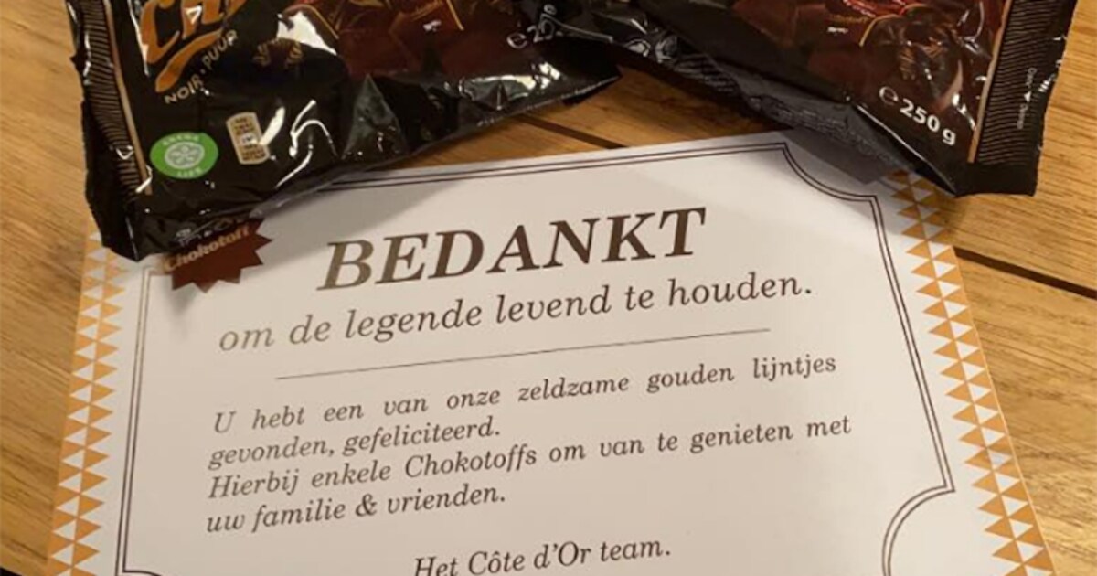 Ils découvrent la mythique bande dorée de Chokotoff: “La légende est ...