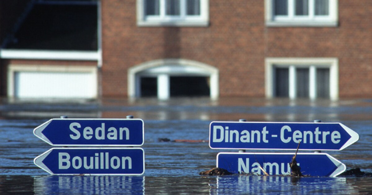 Les zones à risque d'inondation en Wallonie accessibles sur un portail ...