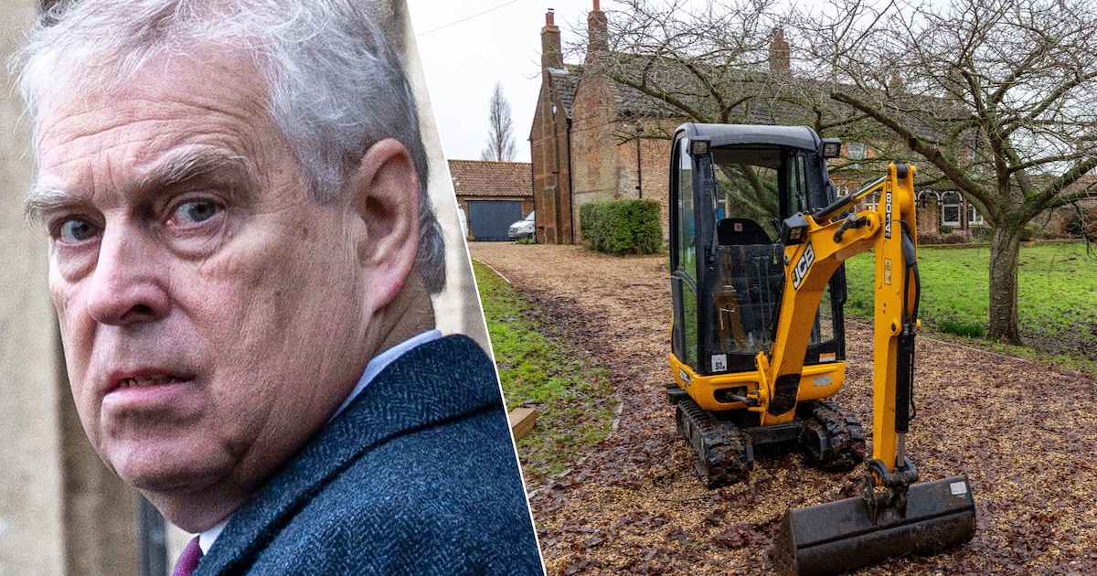 Des caméras et une clôture de 2 mètres de haut: le prince Andrew a ...