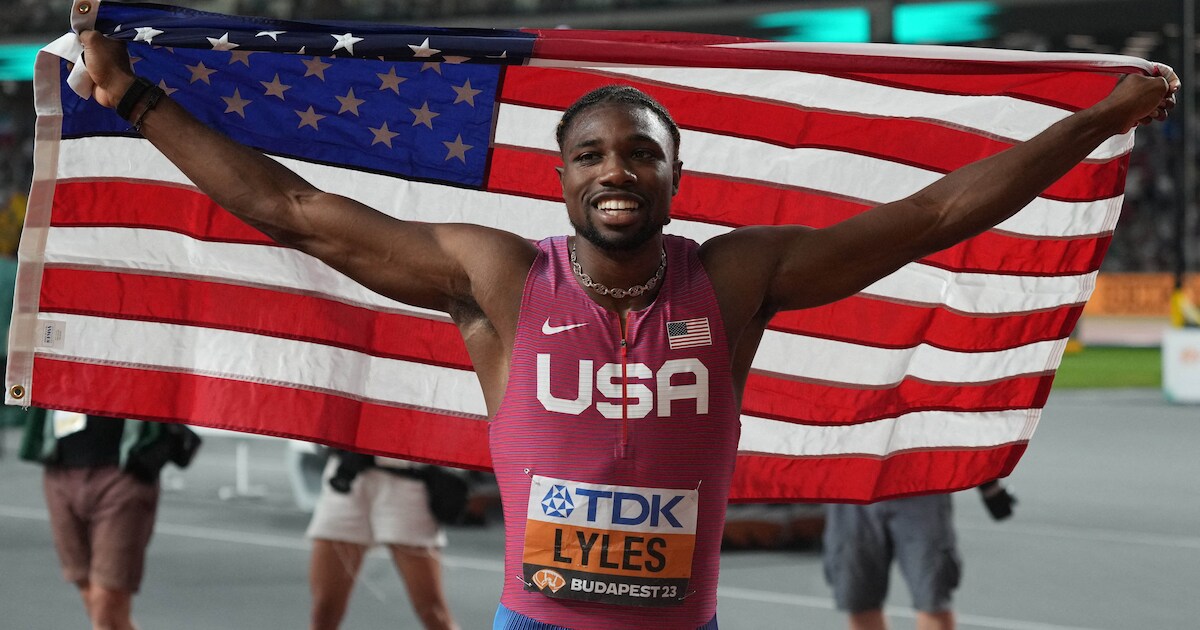 “Champion du monde de quoi?”: Noah Lyles, le nouveau roi du sprint ...