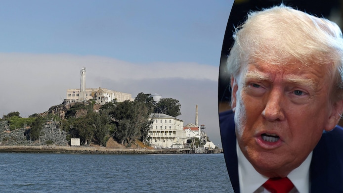 Trump ordonne de rouvrir l'emblématique prison d'Alcatraz | Monde | 7sur7.be