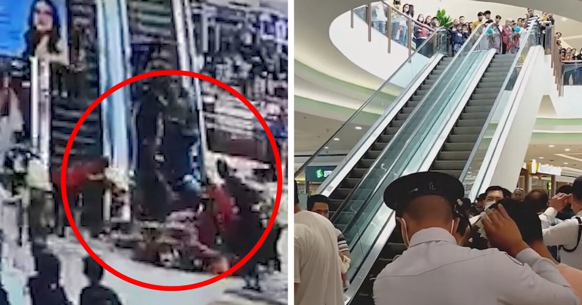 Un escalator surchargé fait 20 blessés | 7sur7.be