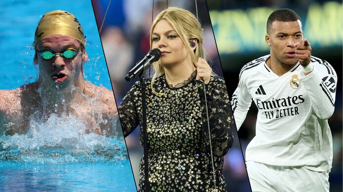 Léon Marchand superstar, Mbappé dégringole: qui sont les personnalités ...