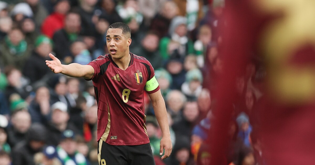 Youri Tielemans hérite du brassard de capitaine des Diables Rouges ...