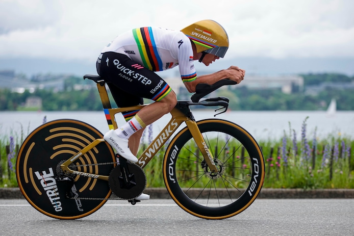Remco Evenepoel remporte le chrono final du Tour de Romandie | Cyclisme | 7sur7.be