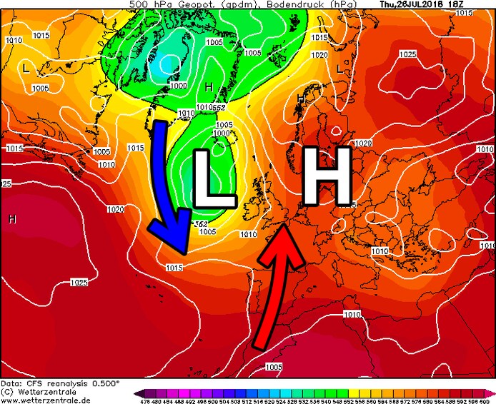 Le froid de l’océan Atlantique Nord augmenterait le risque de vagues de ...