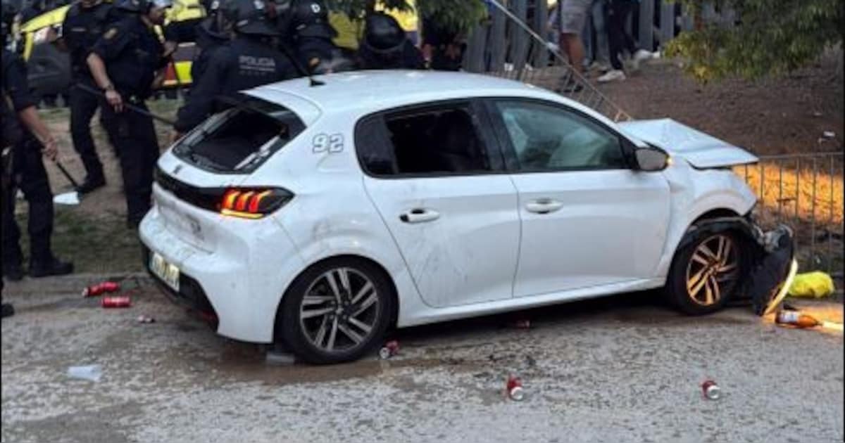 Confusion avant Espanyol-Barça: une voiture fonce sur des supporters ...