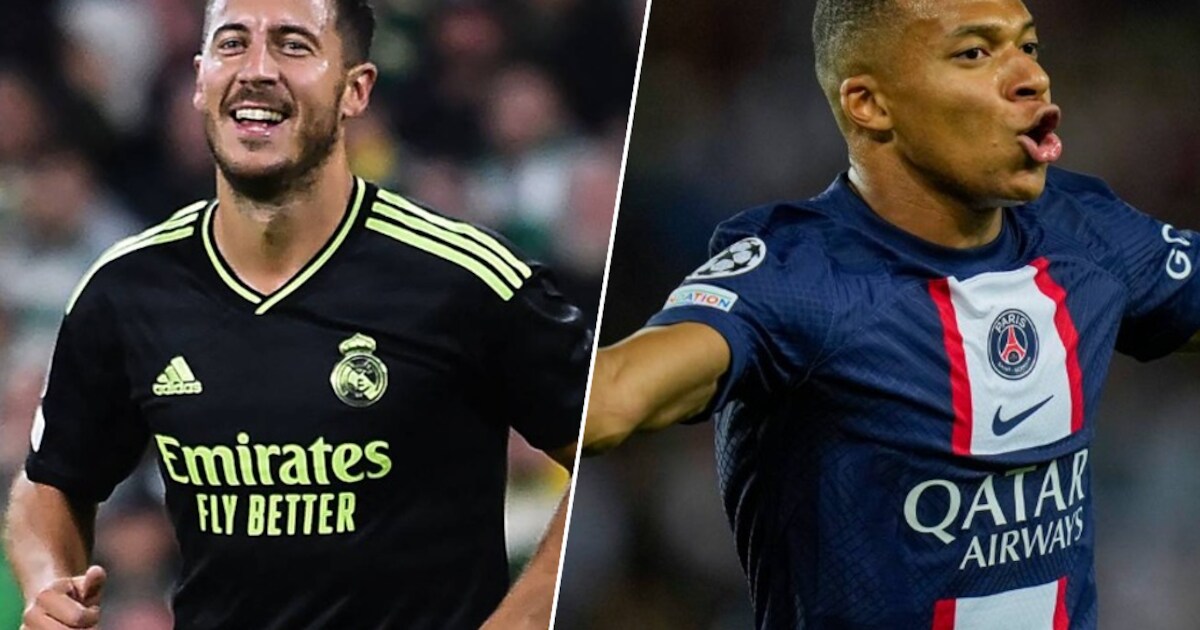 Eden Hazard retrouve le chemin des filets, Kylian Mbappé répond à la ...