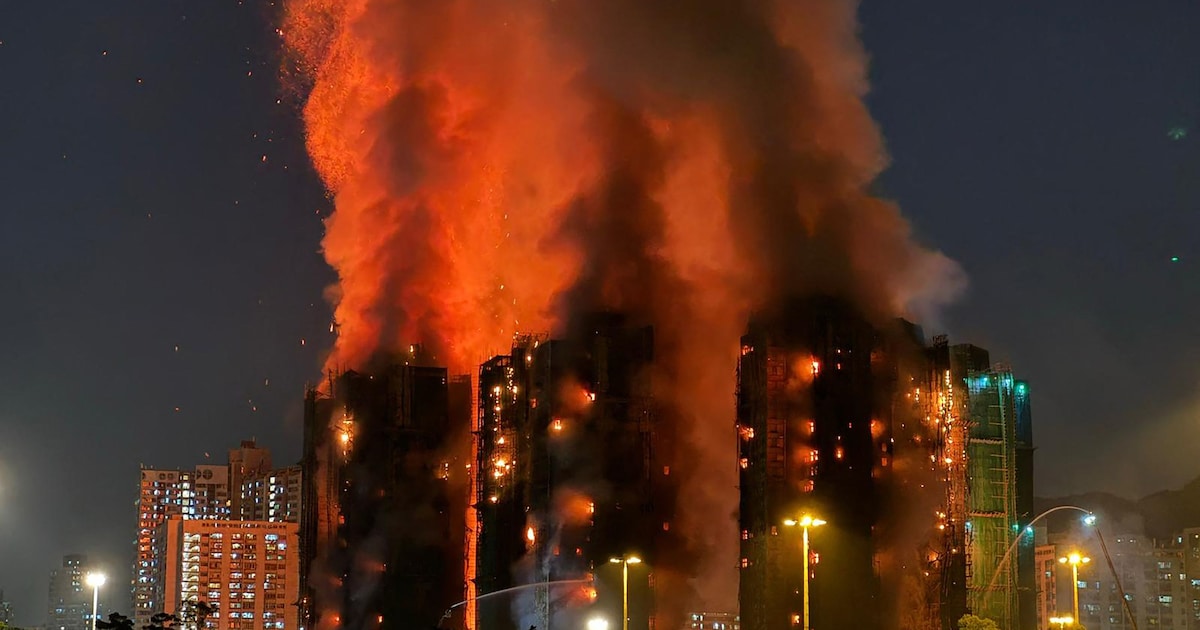 Incendie meurtrier à Hong Kong: les résidents pointaient depuis des ...