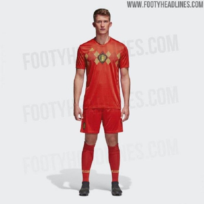 Voici le nouveau maillot des Diables Rouges | Home | 7sur7.be