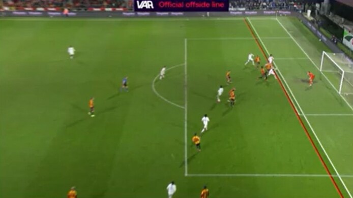 Jonathan Lardot sur le but polémique de Hugo Gambor: “La ligne du VAR ...