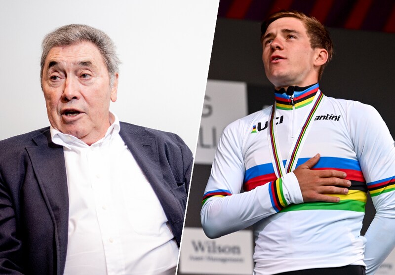 “Un athlète exceptionnel”, “Impressionnant”: Eddy Merckx encense Remco ...
