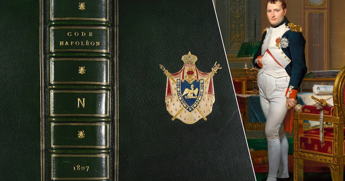 L’exemplaire historique du Code Napoléon vendu aux enchères à 51.000 ...