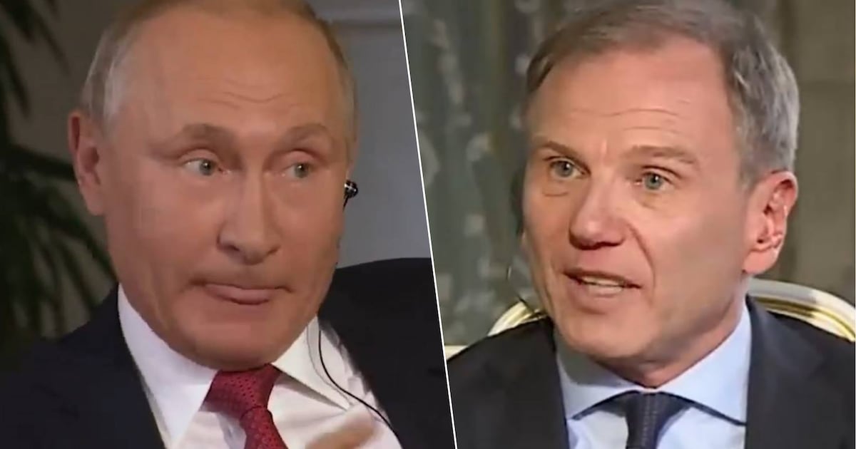 Poutine à bout de nerfs face à un journaliste autrichien: une ancienne ...