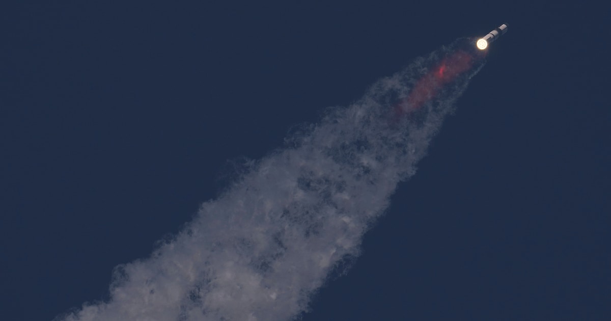 Vol mouvementé et nouvelle explosion pour la fusée Starship d’Elon Musk ...