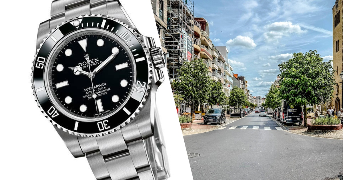 Il se fait voler sa Rolex à 40.000 euros en pleine rue à Knokke: “Ils ...